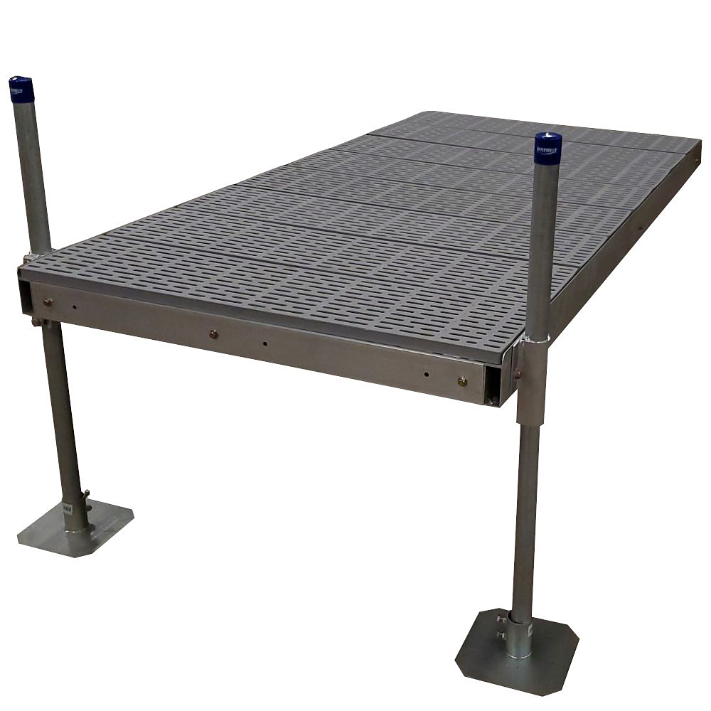 Patriot Docks Low-Profile Stationary Dock with Poly Decking | Bass Pro ...